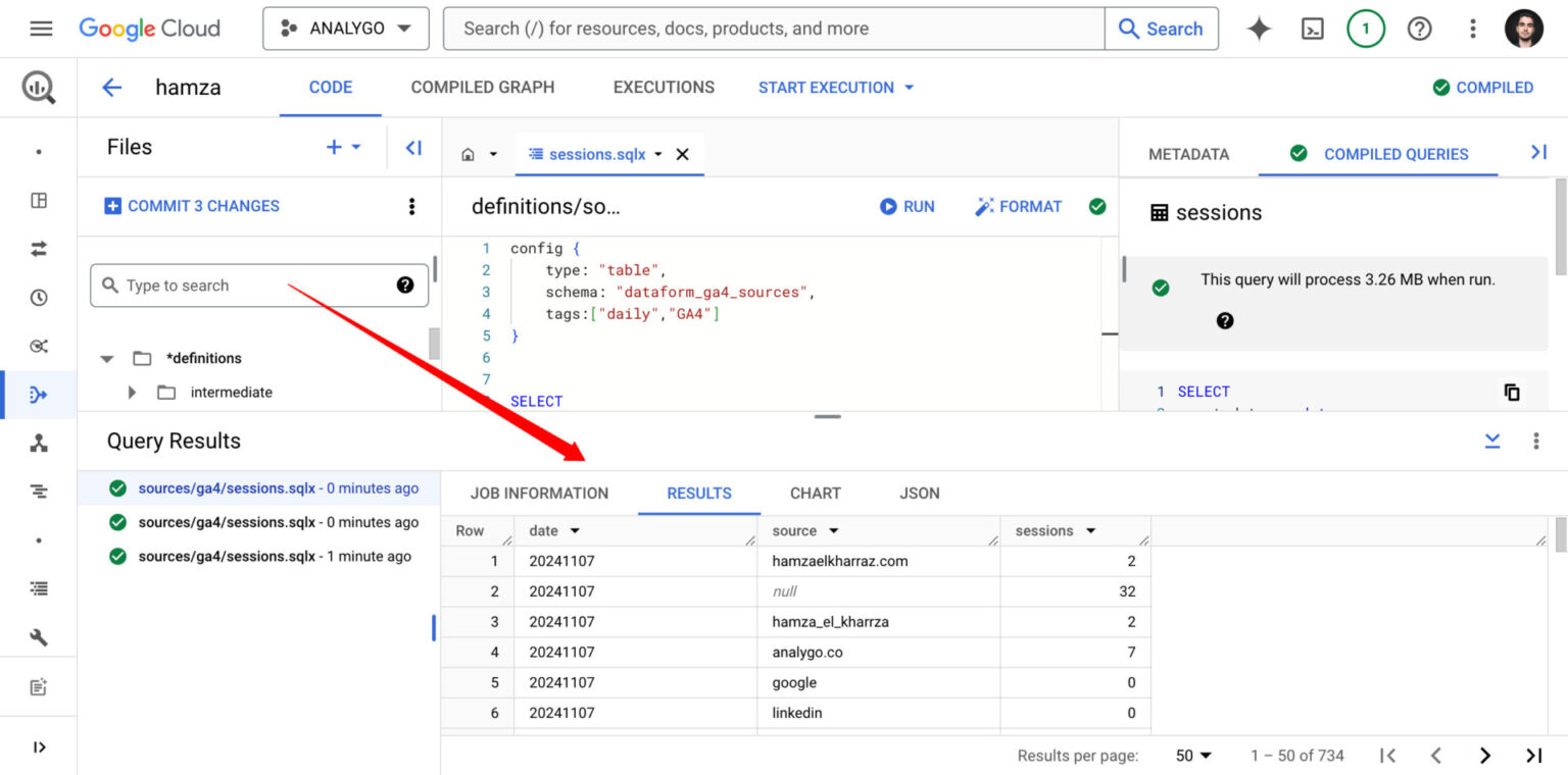 How To use Dataform: Structure and JavaScript Introduction - Analygo ... How To use Dataform: Structure and JavaScript Introduction - Analygo ...